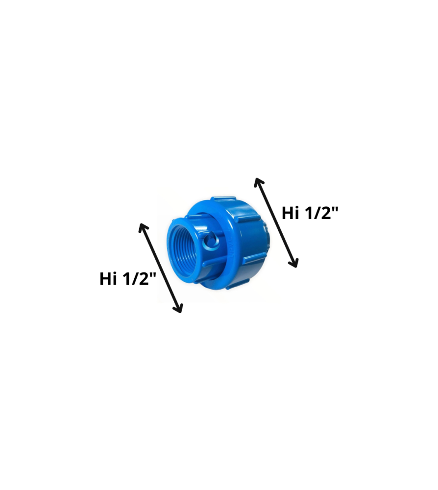 Union Americana Pvc Hi/hi Presion 1/2" - Socodima.cl