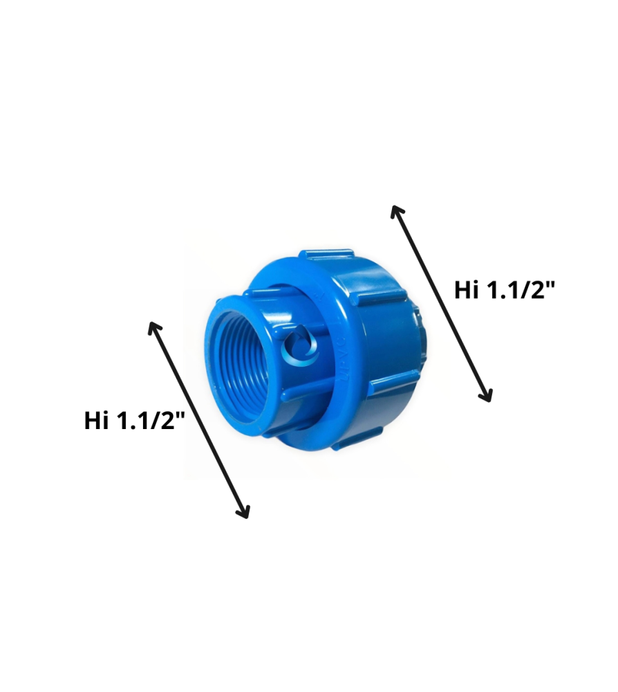 Union Americana Pvc Hi/hi Presion 1 1/2" - Socodima.cl