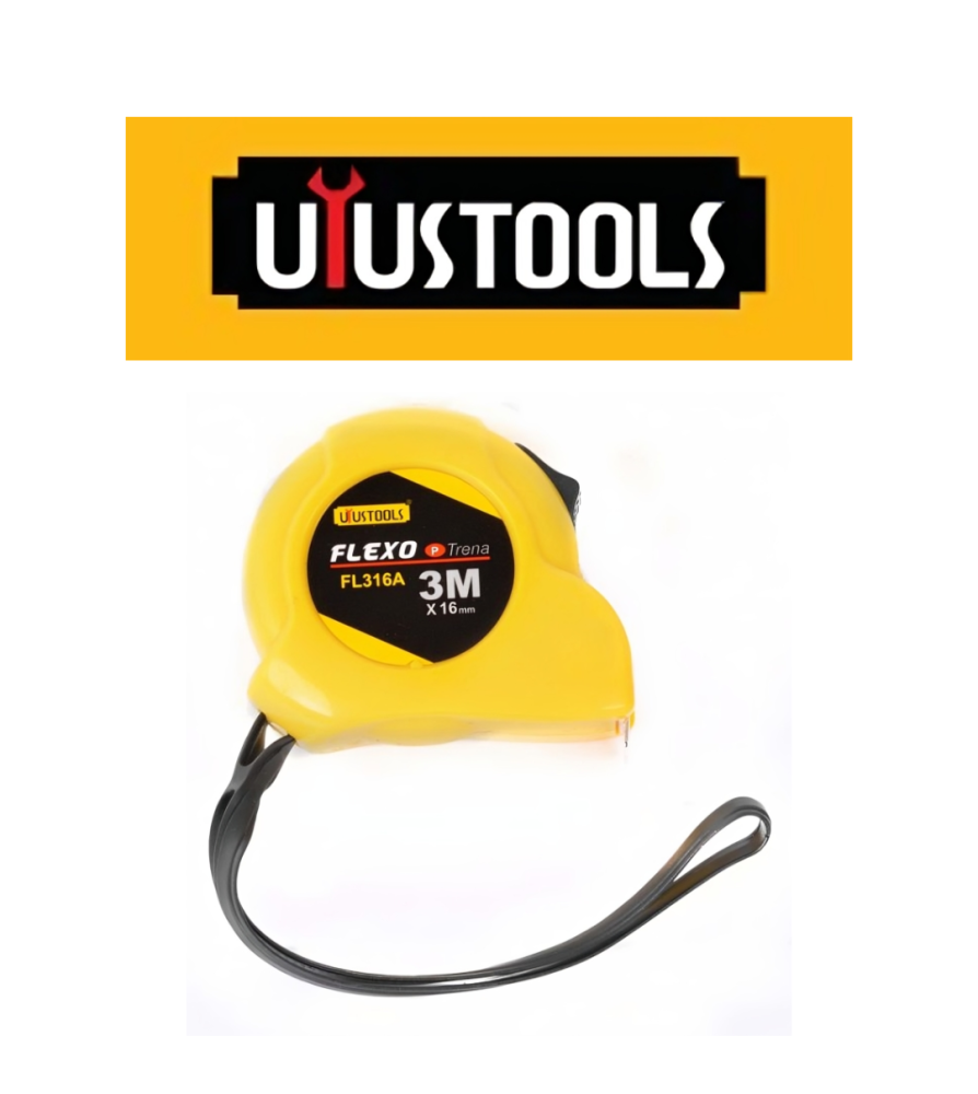 Huincha Medir Uyustools 3 Mt Amarilla Fl316a - Socodima.cl