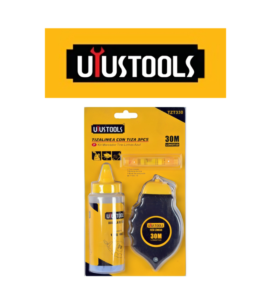 Tizador Uyustools Plastico C/nivel/tiza Tzt330 30 - Socodima.cl