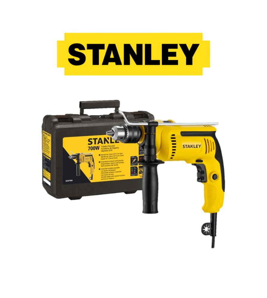 Taladro Stanley 13 Mm 700 W Mod Sdh700k Reversible - Socodima.cl