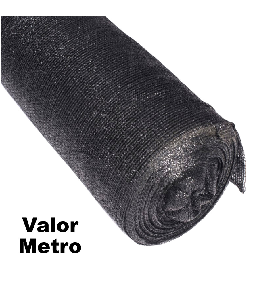 Malla Sombra 65% X 2,10 Mt Negro - Socodima.cl