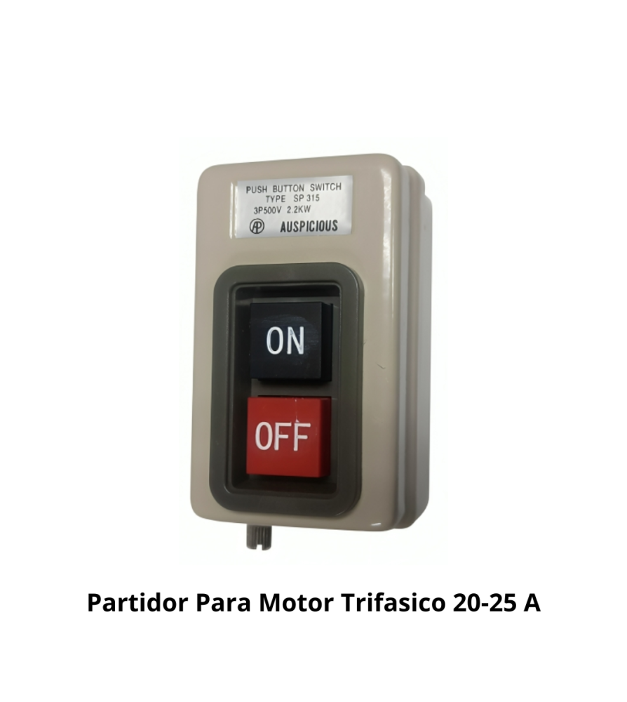 Partidor Para Motor Trifasico 20-25 A - Socodima.cl