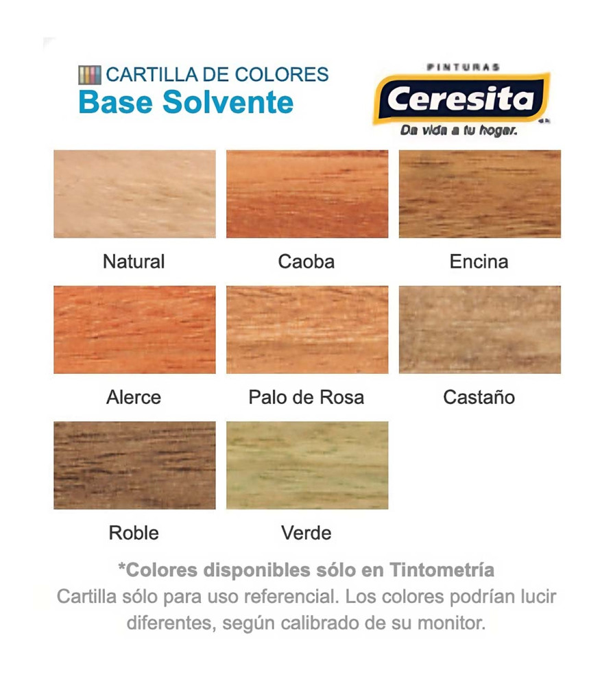 Barniz Cerestain Ceresita 1 Gl Verde - Socodima.cl