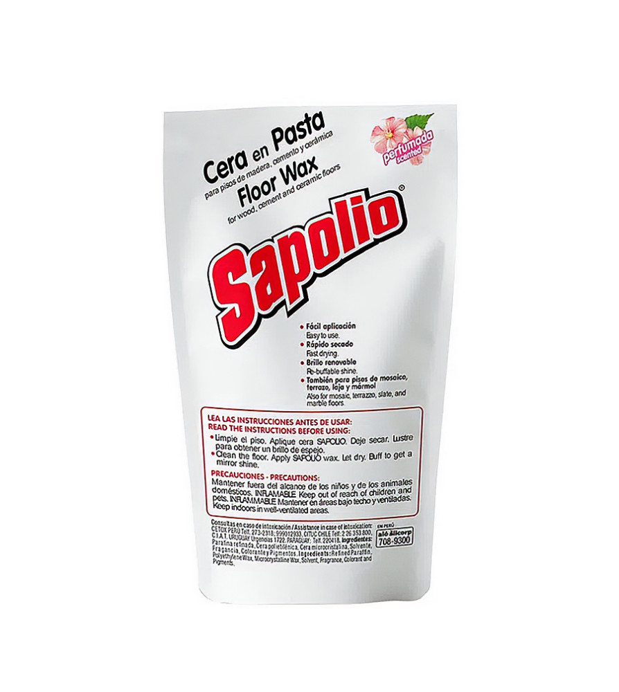 Cera Sapolio Crema Doypack 300 Gr Neutra 65235 - Socodima.cl