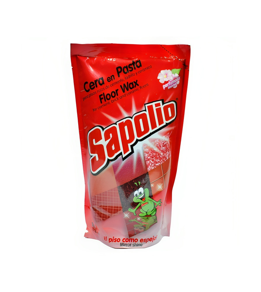 Cera Sapolio Crema Doypack 300 Gr Roja 65235 - Socodima.cl