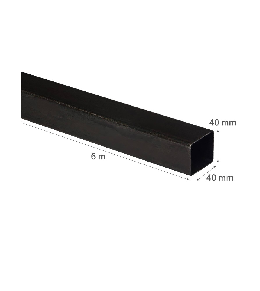 Perfil Cuadrado 50 X 50 X 3,0 (25,50 Kg/barra) - Socodima.cl