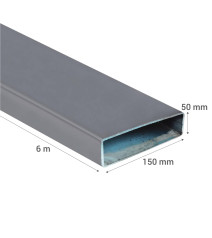 Perfil Cuadrado 50 X 50 X 3,0 (25,50 Kg/barra) - Socodima.cl